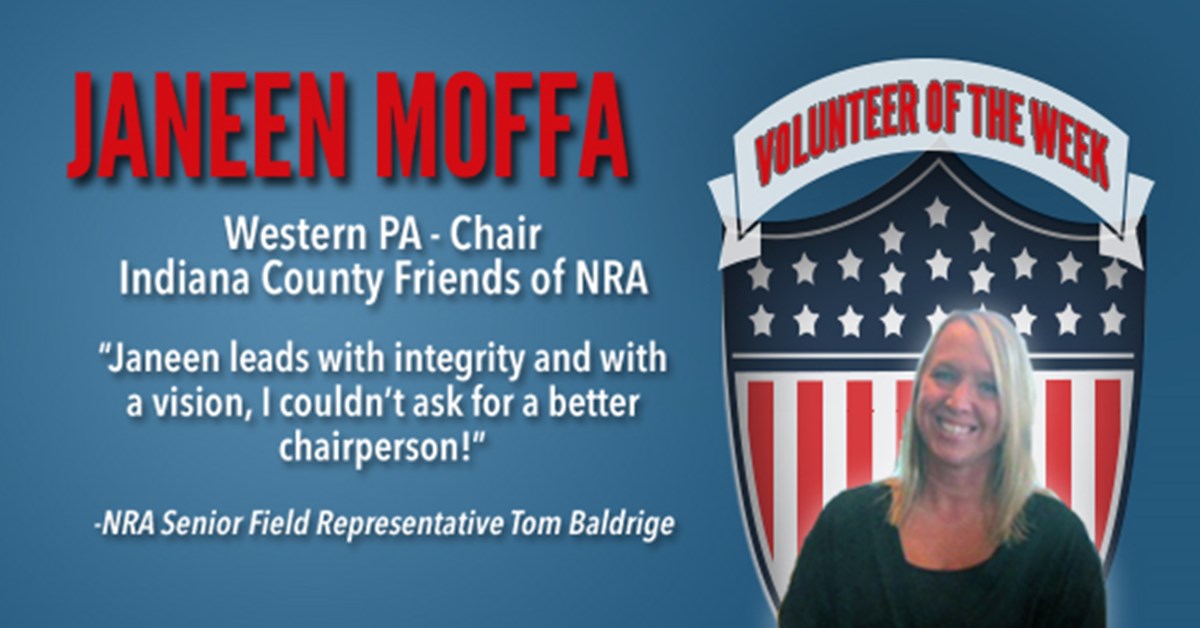 NRA Blog | Volunteer of the Week: Janeen Moffa