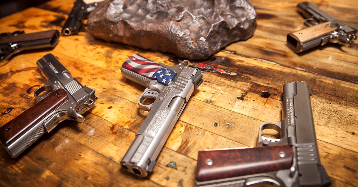 NRA Blog | Cabot Guns Has Made 1911s Out of Meteorite