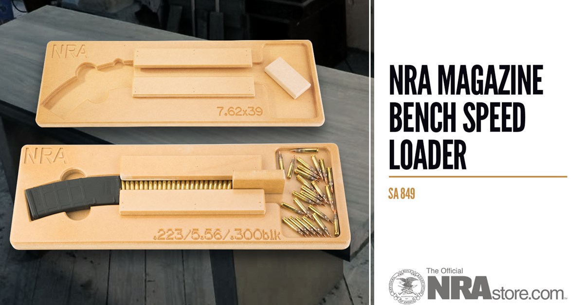 NRA Blog | NRAstore Product Highlight: Magazine Bench Speed Loader