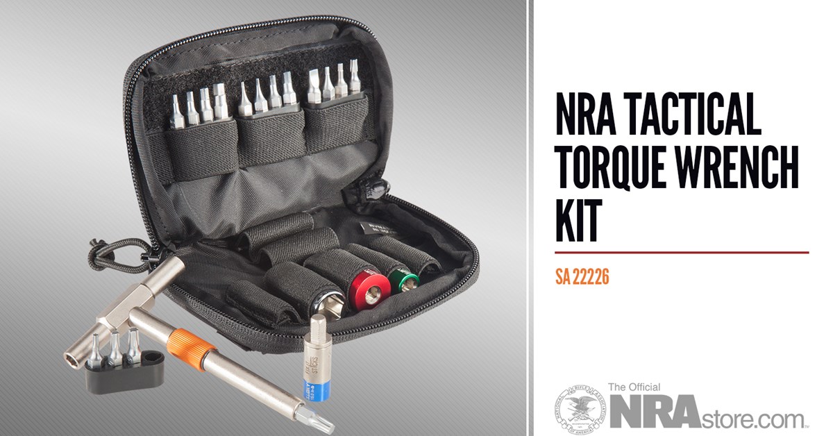 NRA Blog | NRAstore Product Highlight: NRA Tactical Torque Wrench Kit