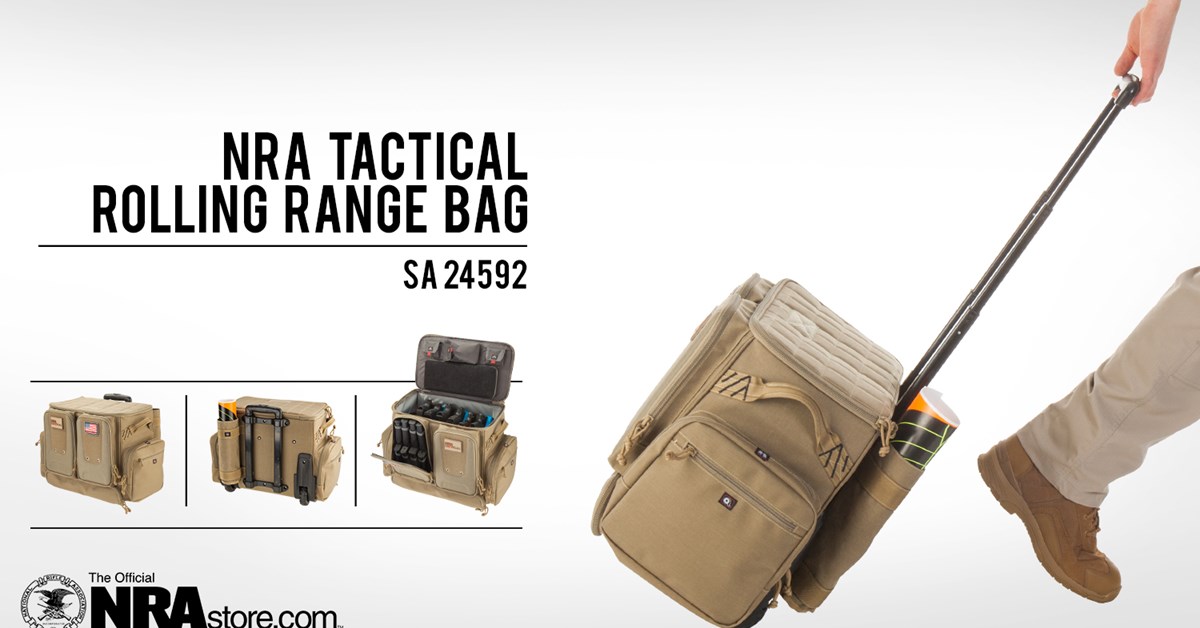 NRA Blog | NRAstore Product Highlight: Tactical Rolling Range Bag