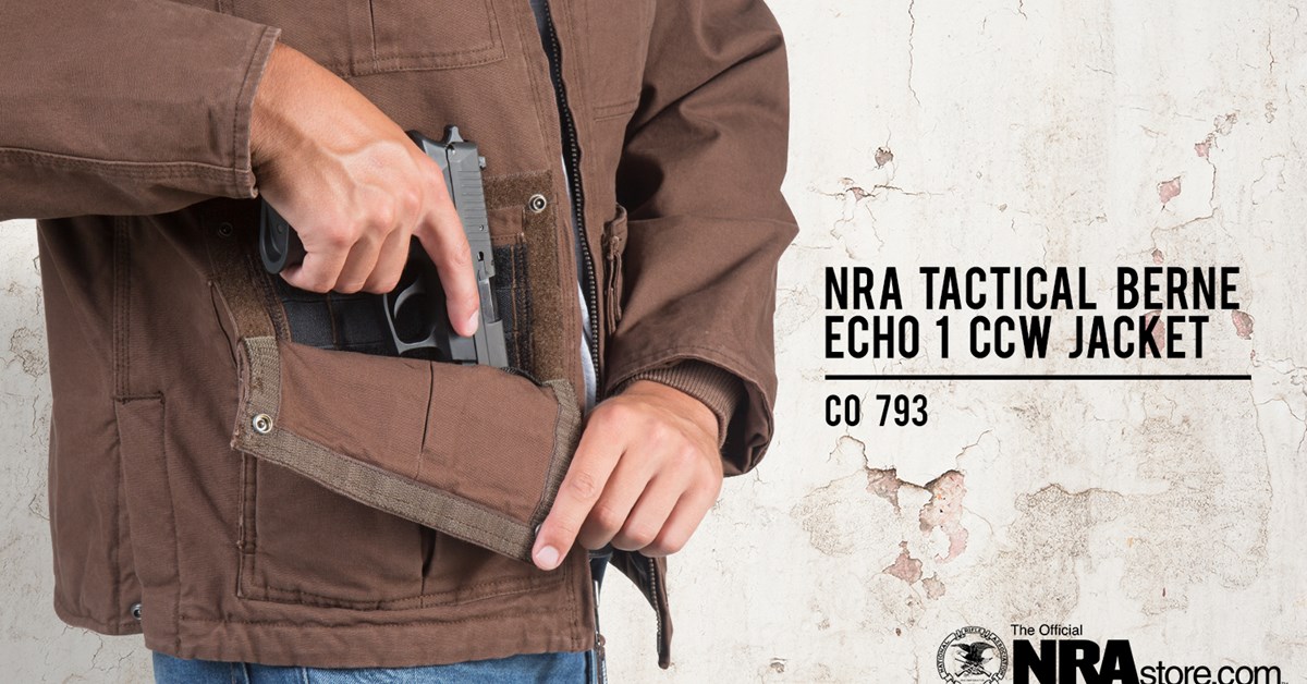 NRA Blog | NRAstore Product Highlight: NRA Tactical Berne Echo 1 CCW Jacket