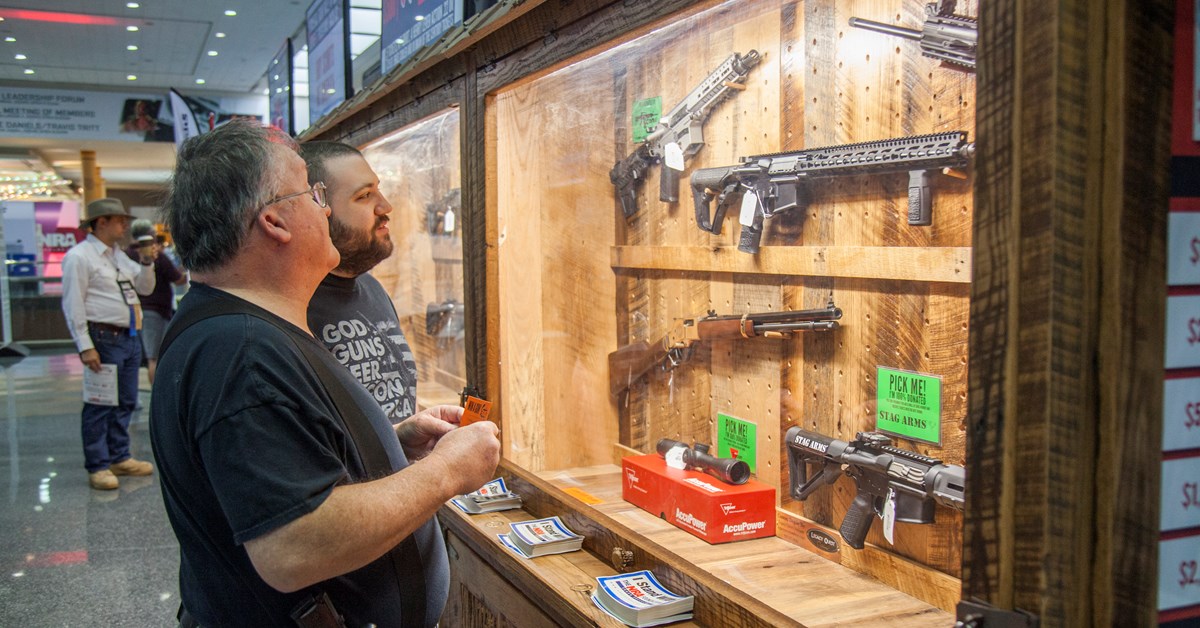 NRA Blog | Stop by the Wall of Guns at NRA Annual Meetings & Exhibits